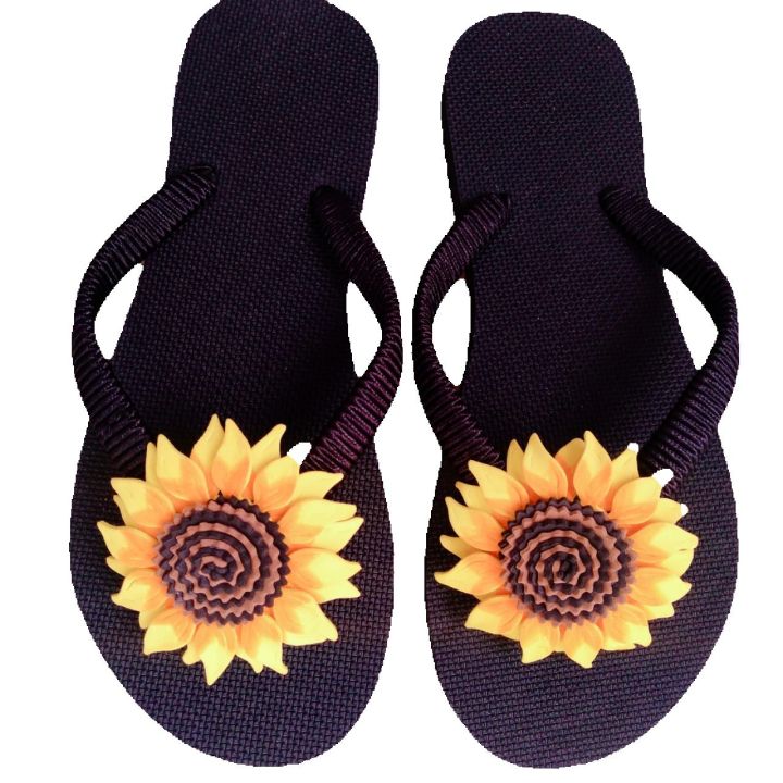 Ladies Beautifully Design Flip Flop Slippers | Daraz.lk