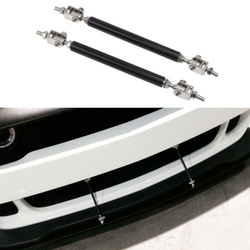 Car Racing Adjustable Front Bumpers Splitter Rods Black | Daraz.lk