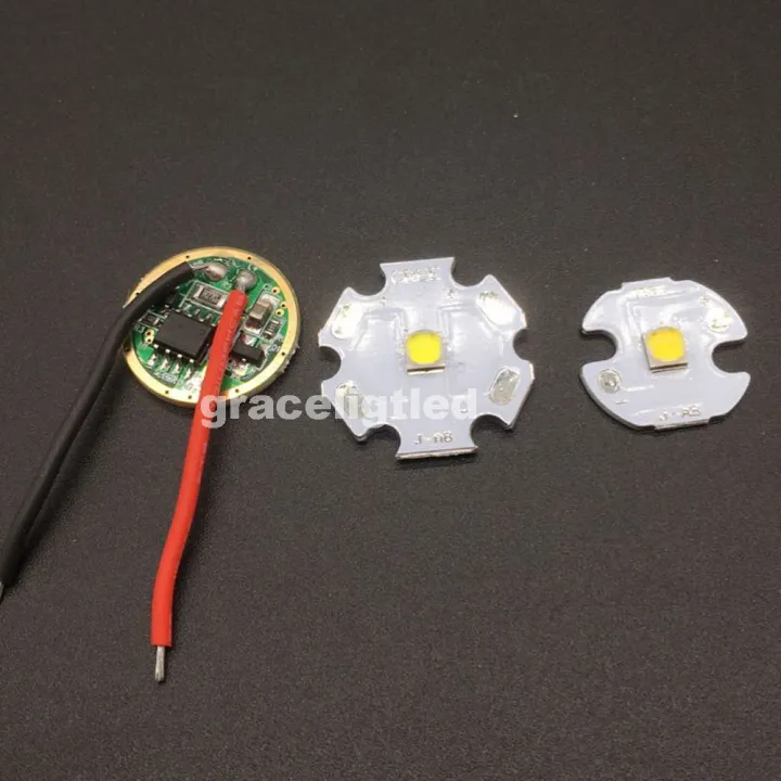 【UrbanNomad】CREE 10W XPL XP-L Led Emitter White Chip 16/20MM PCB+Input ...