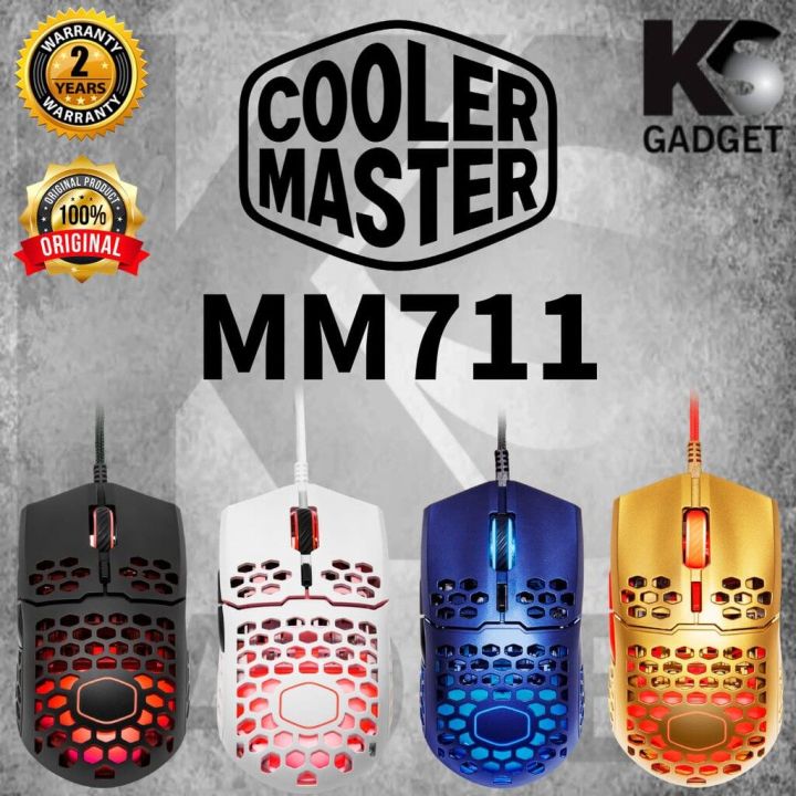 [READY STOCK]Cooler Master MM711 Ultralight Gaming Mouse (60g) | Daraz.lk