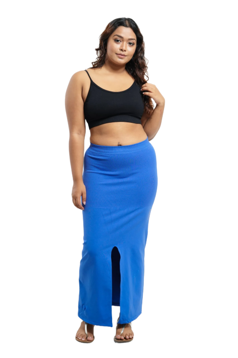 Seamless All day Mermaid Saree Shapewear Dazzling Blue | Daraz.lk