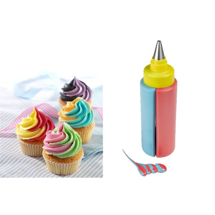 Cake Icing Double Decorator With Nozzle | Daraz.lk