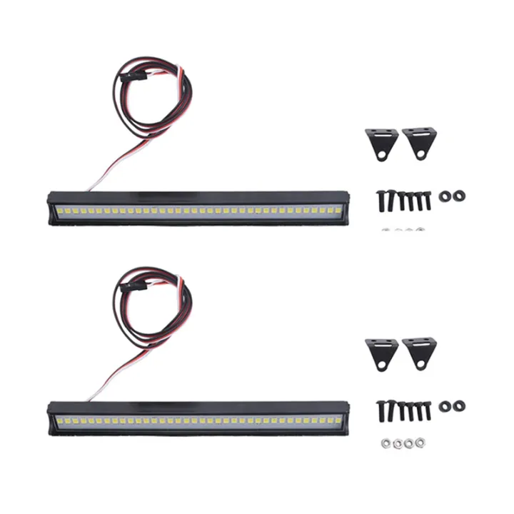 PDTYMWNG 2X 150MM 36 LED Light Bar Roof Lamp Lights for Axial SCX10 ...