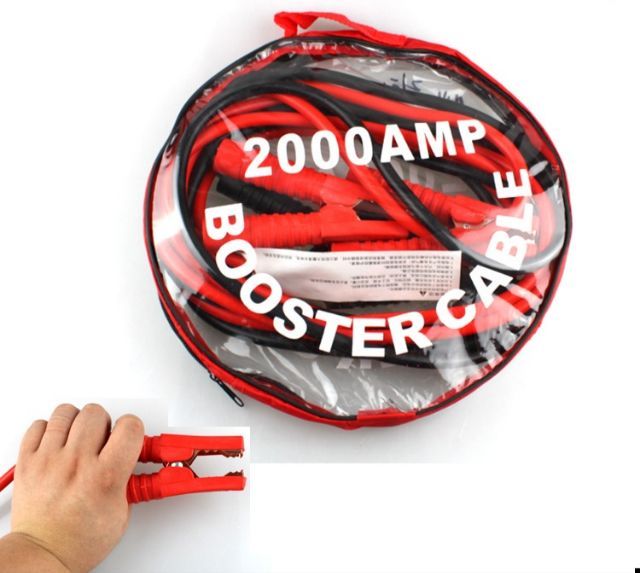 2000AMP 2 meter Starter booster Cable Car Battery Jumper | Daraz.lk