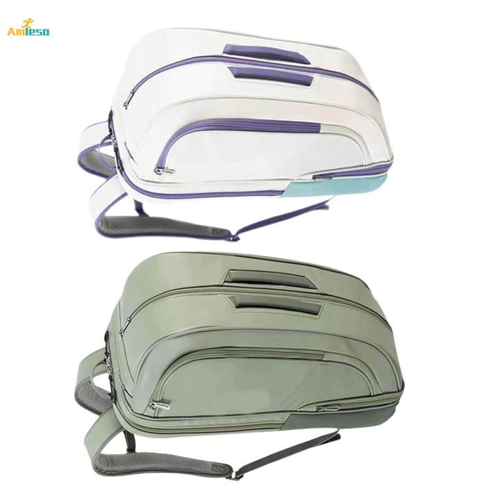 Badminton Backpack Multipurpose with Shoes Compartment Sports Backpack ...