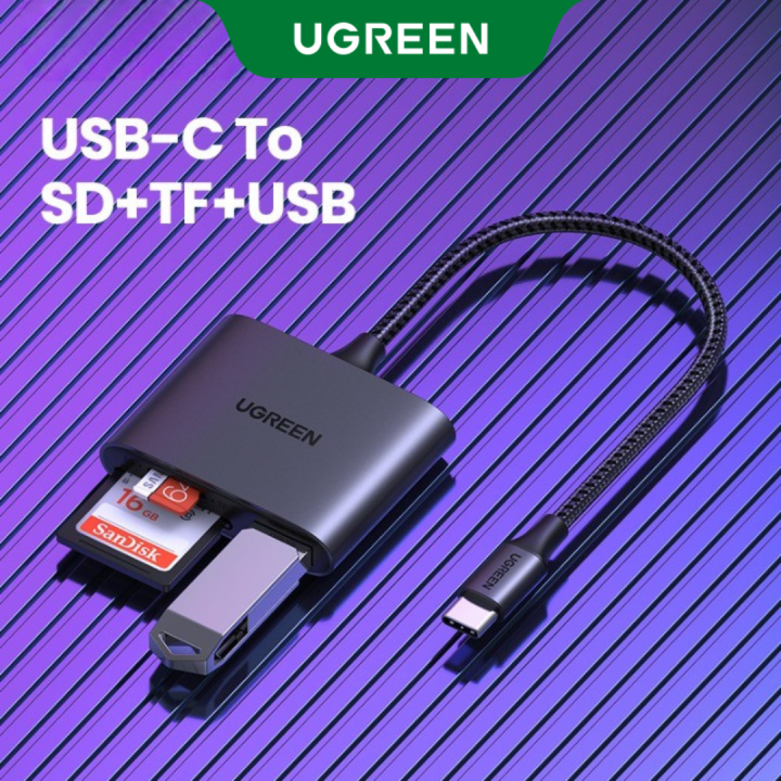 UGREEN USB C Card Reader Type C to USB SD Micro SD Card Reader for ipad ...