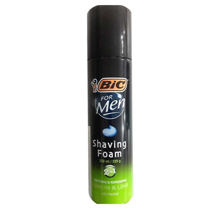 Bic Shaving Form (Lemon & Lime) 250ml | Daraz.lk