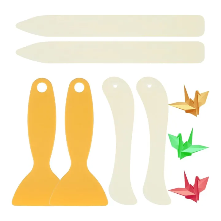 Bone Folder Tool Plastic Bone Folder Paper Creaser for Making Paper ...