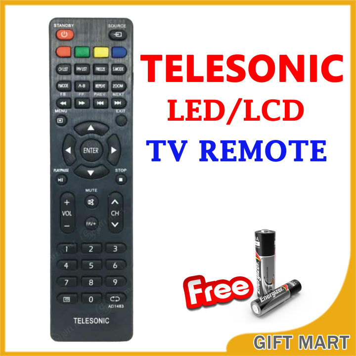 Telesonic LED Tv Remote Controller With Free Batteries | Daraz.lk