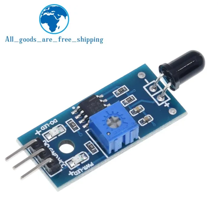 【happy one】TZT IR Infrared Wire Flame Module IR Flame Sensor Module Detector Smartsense For ...