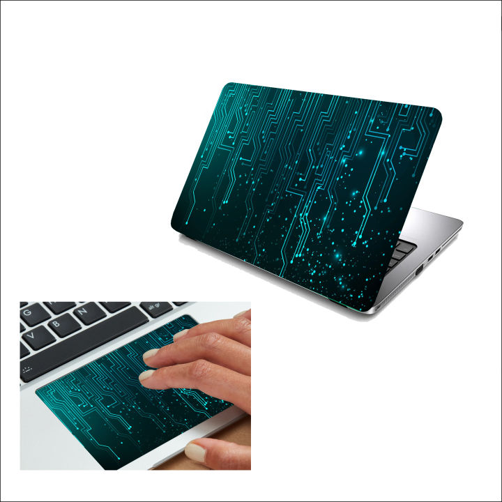 Laptop Skin Protector Sticker Combo Pack(For 15.6 inch Laptops) With ...