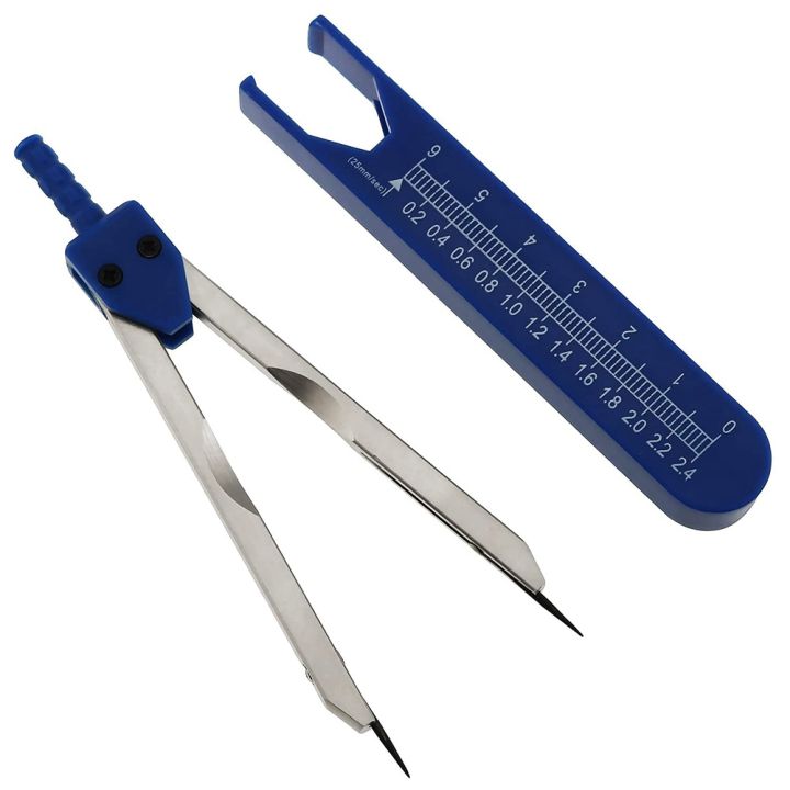 1Pc Deluxe EKG ECG Nurse or Doctor Caliper Ruler Drafting for Measuring ...