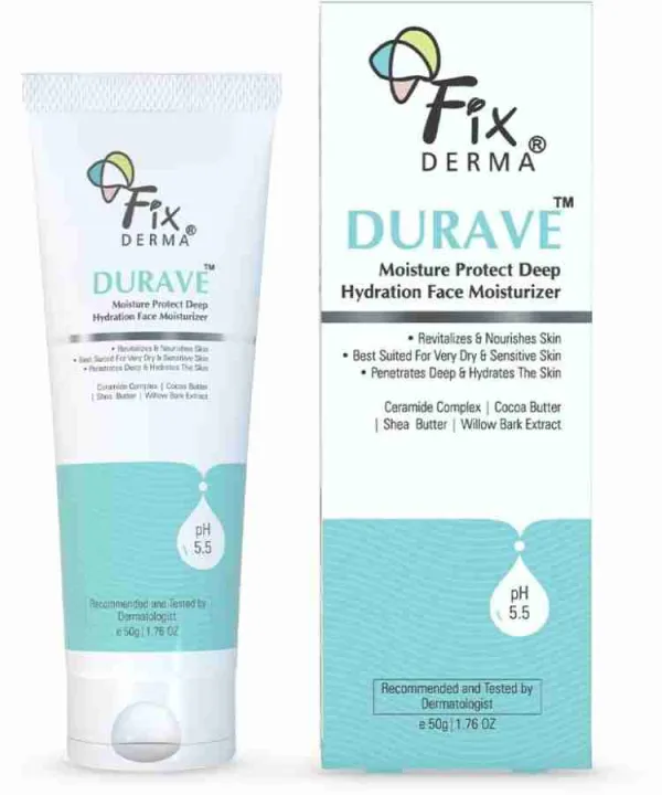 Fix Derma Durave Moisture Protect Deep Hydration Face Moisturizer 50g ...