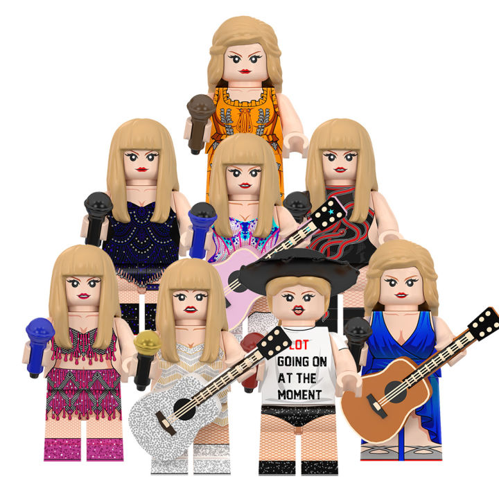 【Essential Good Item】Compatible with LEGO Taylor Swift Celebrity Singer ...