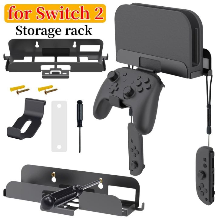 Wall Mount Host Stand for Nintendo Switch 2 Game Console Host Storage ...