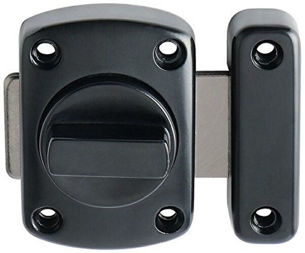 【BestGO】1x Rotate Bolt Latch, Zinc Alloy Thick Anti-theft Security Gate ...