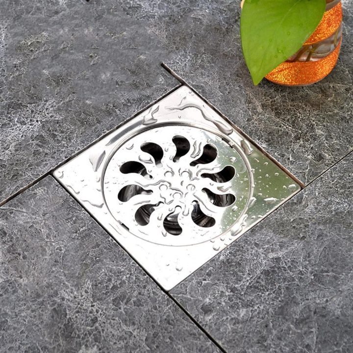 Stainless Steel floor drain Stainless Steel Square Round Shower Drain ...