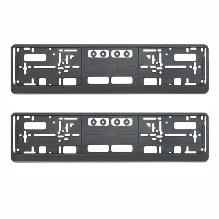 European License Plate Frame Car License Plate Bracket Frame Car Tag ...
