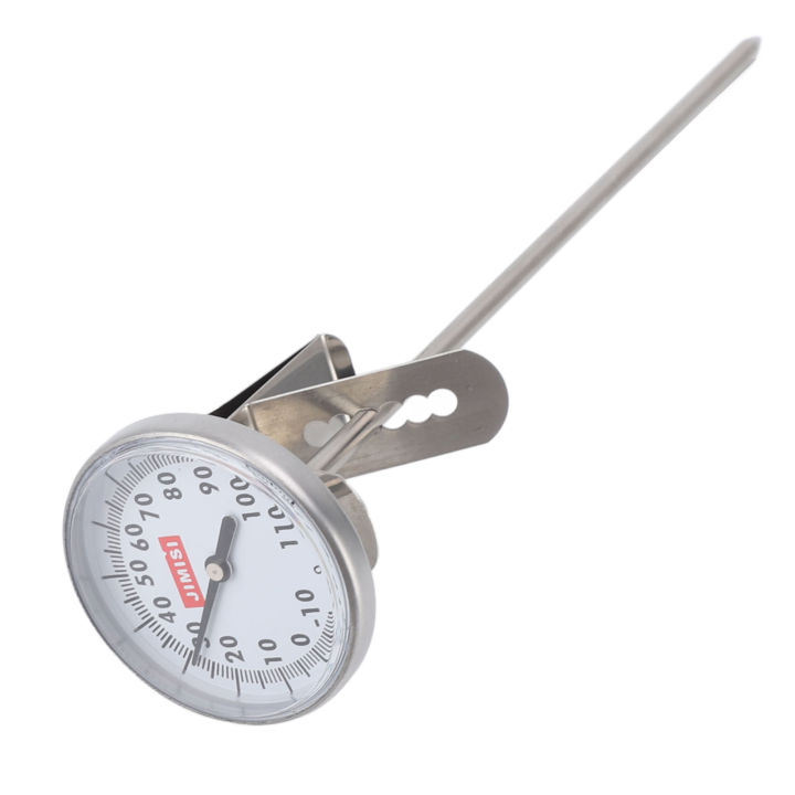 Milk Thermometer Stainless Steel Dial Thermometer High Accuracy ...