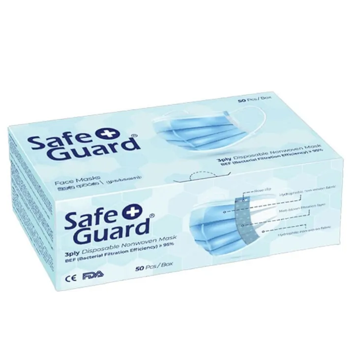 Safeguard Face Mask 50s | Daraz.lk