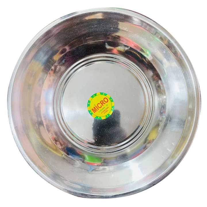 High Quality Stainless Steel Food Plate | Daraz.lk