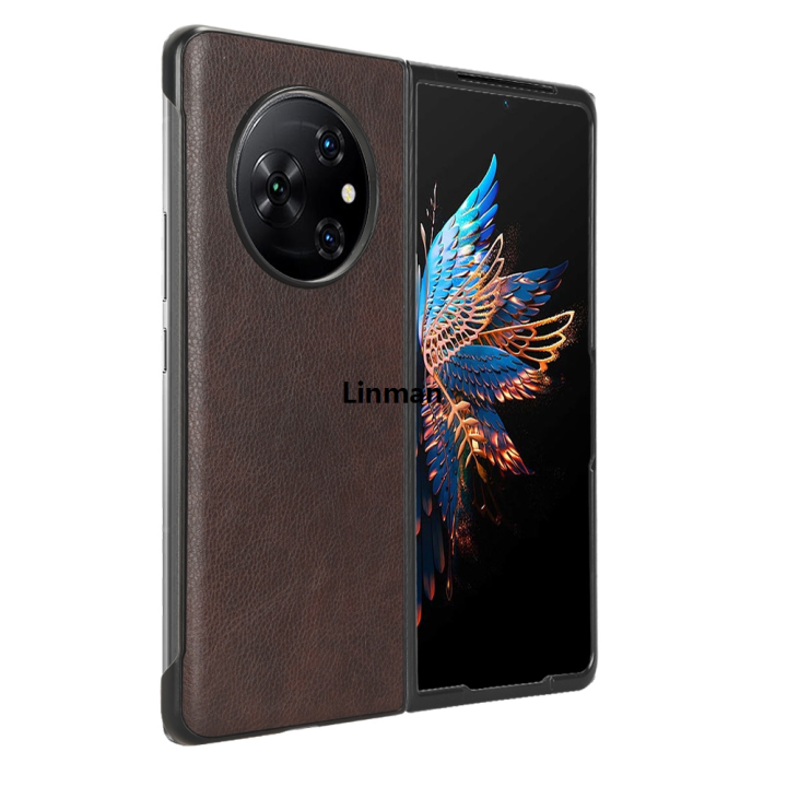 Linman (New)Litchi Texture Back Cover PhPortable one Case For Tecno ...