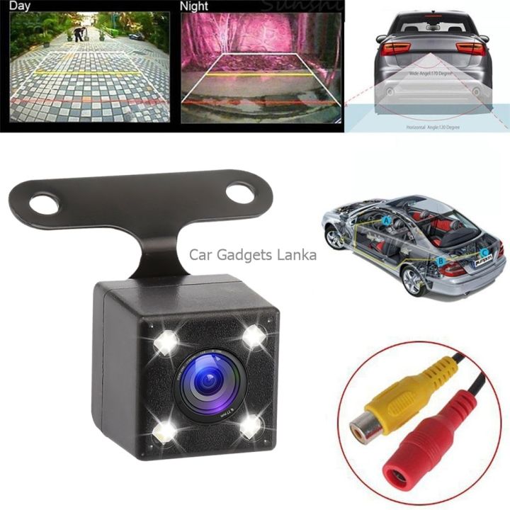 4LED Type Full Colour Reverse Camera Full Kit With 6 Meters Length ...