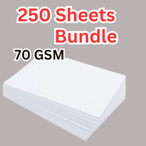 Photocopy Paper 70Gsm A4 Bundle 250 Sheets Pack | Daraz.lk