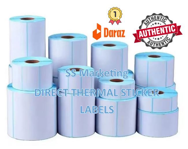 DIRECT THERMAL STICKER LABELS for Direct Thermal Printers | Daraz.lk
