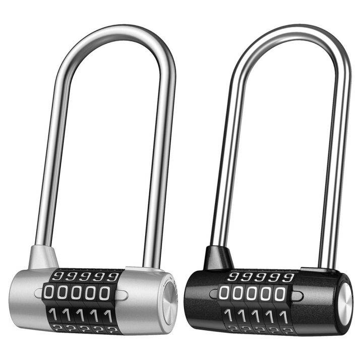 118mm Heavy Duty 5-Digit Combination Padlock Weatherproof Outdoor ...