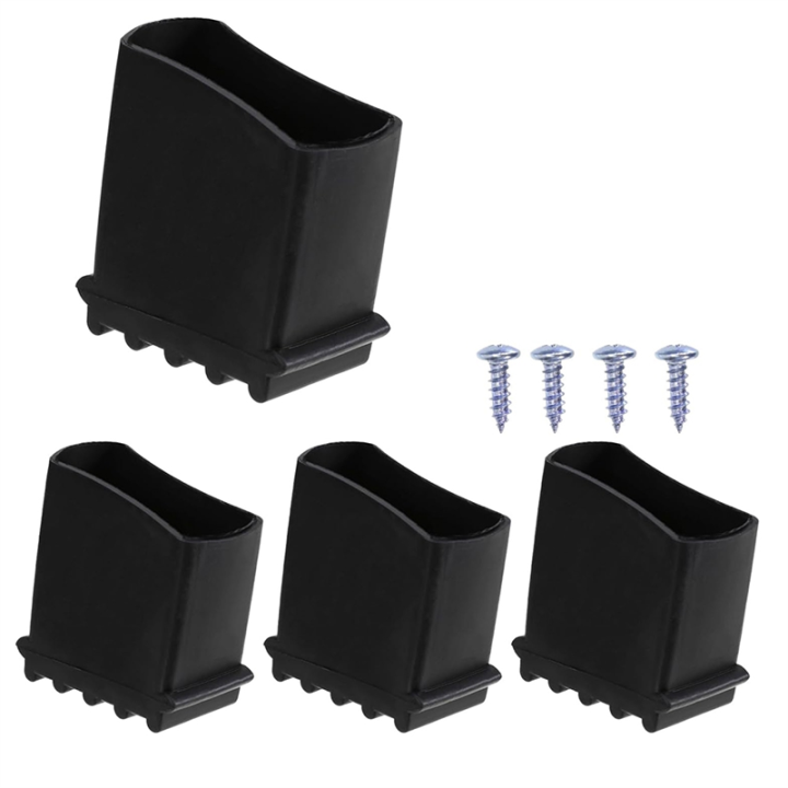 4 Pcs Household Ladder Foot Cover Rubber Ladder Feet Chairs Telescoping ...
