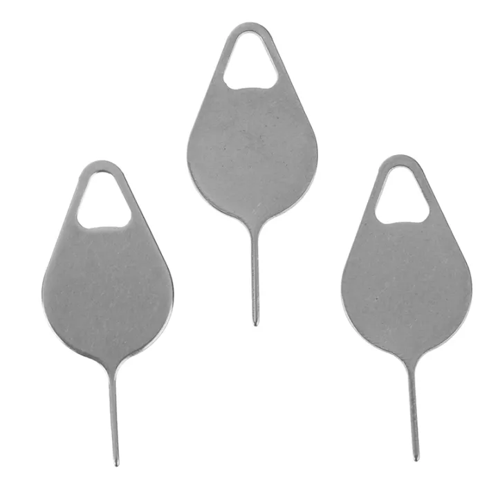 3pcs/set Sim Card Tray Removal Eject Pin Key Tool Stainless Needle for ...