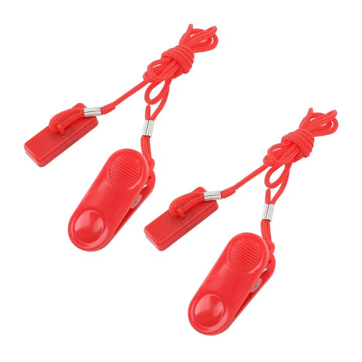 2PCS Universal Treadmill Magnetic Lock Treadmill Emergency Stop Switch ...