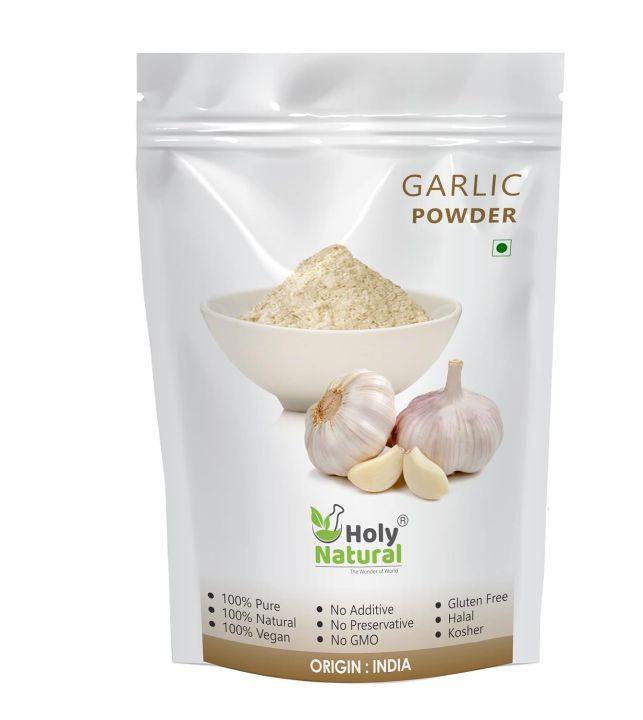 Holy Natural Garlic Powder (100gm), Lahsesun Powder.(FROM INDIA)JEZ ...