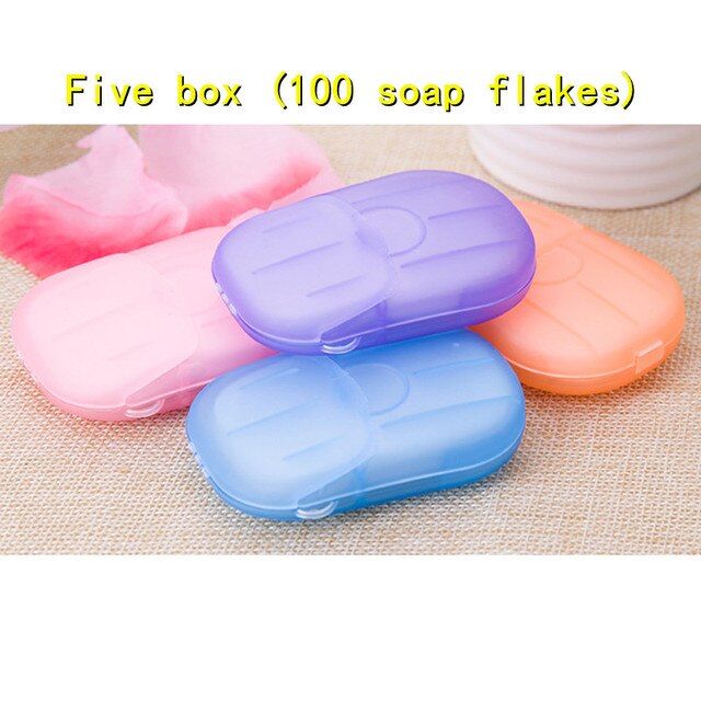 Soaps Disposable Mini Soap Disinfecting Travel 1/3/5 Portable Paper ...