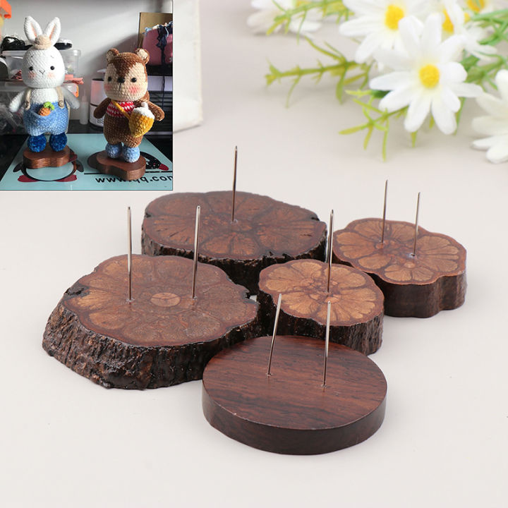 【Footprint】 New 1PC Crochet Doll Base Display Rack Doll Base Doll ...