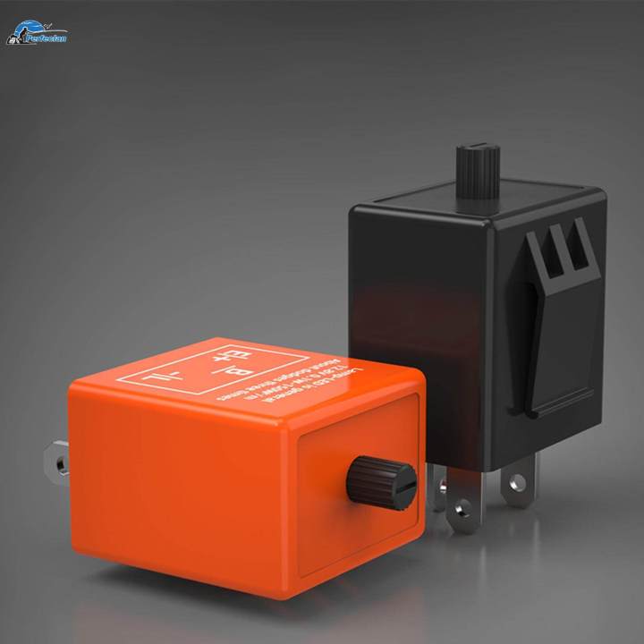 3 Pin 12V LED Flashing Relay Flasher Relay Replacement Easily Install ...