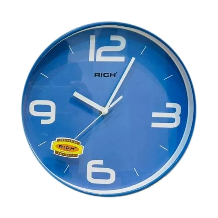High-Quality Rich Wall Clock (Rhc-7499) - Blue | Daraz.lk