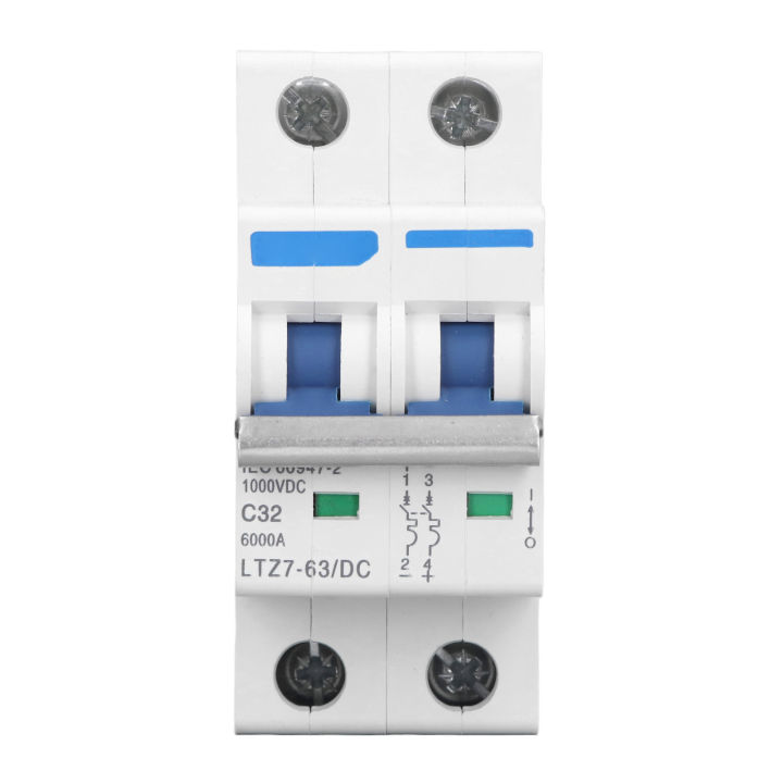 DC Miniature Circuit Breaker 2 Pole 1000V 32A DIN Rail Mount PV System Isola LLI | Daraz.lk
