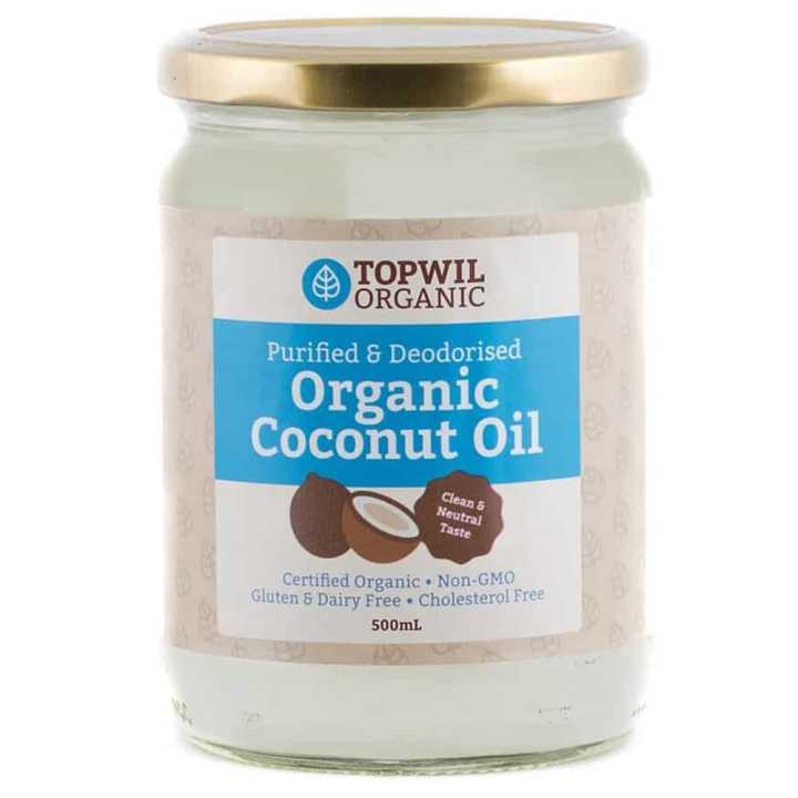 Topwil Organic Coconut Oil Purified & Deodorised 500ml | Daraz.lk