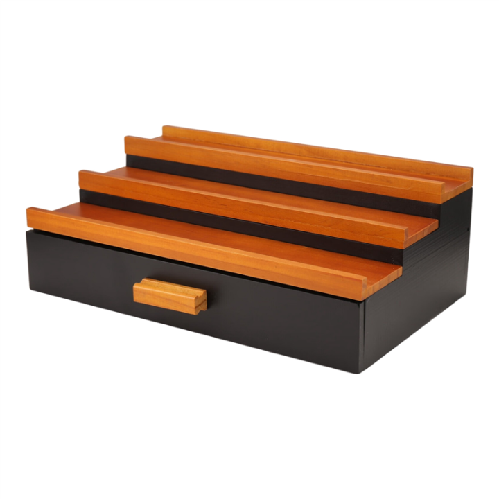 Wooden Cologne Display Stand Organizer for Men, 3 Tier Cologne Display ...