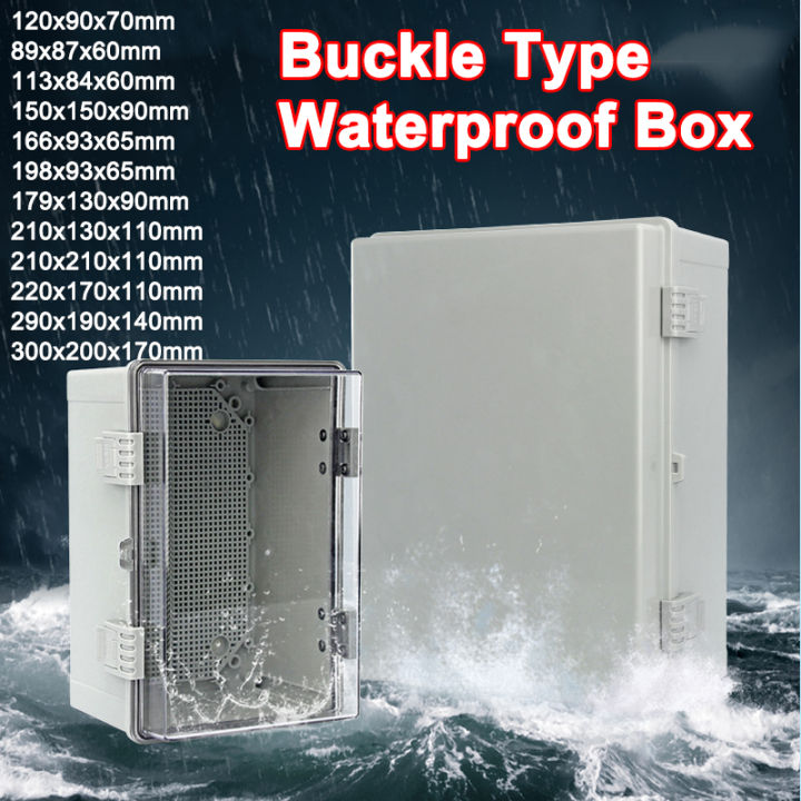 Buckle Waterproof Junction Box Ip67 Abs Plastic Electrical Enclosure ...