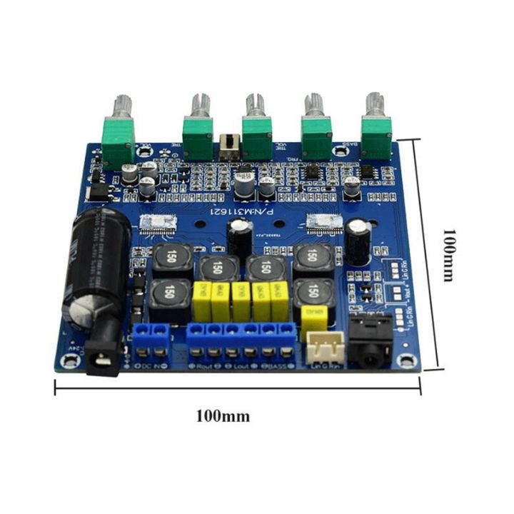 JDXHLAU TPA3116 2.1 High-Power HIFI Digital Power Amplifier Board 12 ...