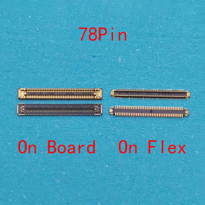 10pcs LCD Display Screen FPC Connector On Motherboard For Samsung ...