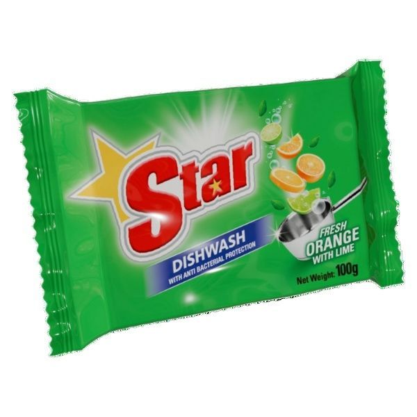 Star Dish Wash Tub - Orange with Lime 100g | Daraz.lk