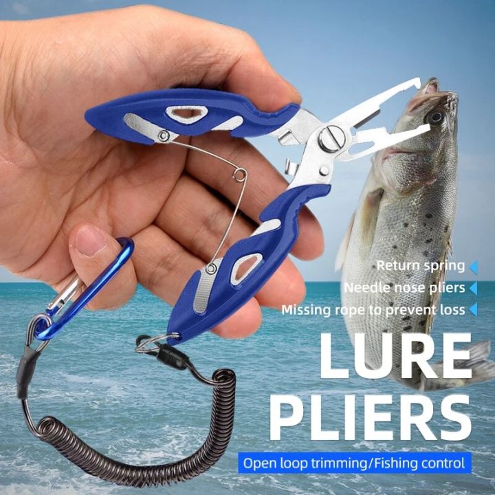 Multifunction Fishing Pliers Hook Picker Lost Rope Hanging Buckle ...
