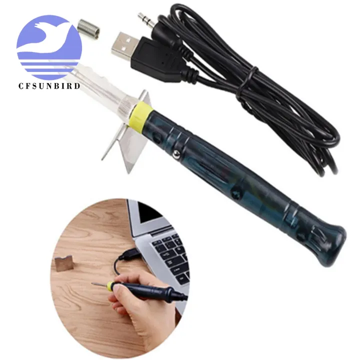 CFsunbird Portable USB 5V 8W Electric Powered Soldering Pen/Tip Touch ...