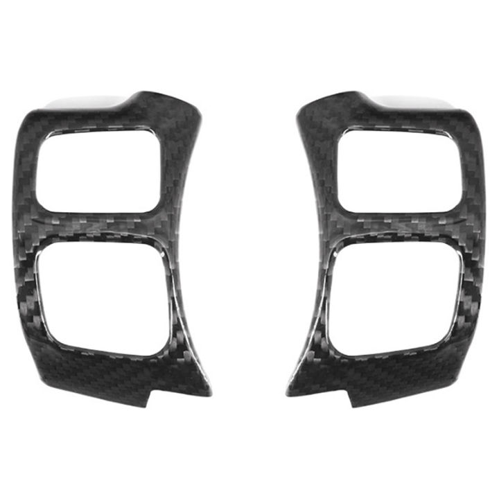 Carbon Fiber Stickers Trim Steering Wheel Button Frame Cover for NX IS ...