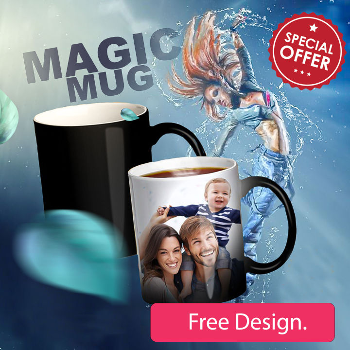 Customized Magic Mug | Daraz.lk