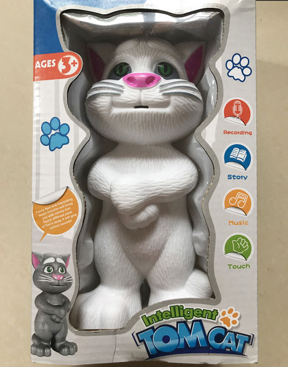 Intelligent Talking Tom White Colour | Daraz.lk